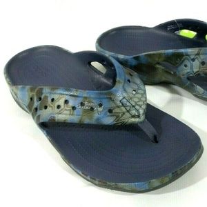 CROCS | Shoes | Crocs Mens Kryptek Neptune Deck Flip Flops | Poshmark